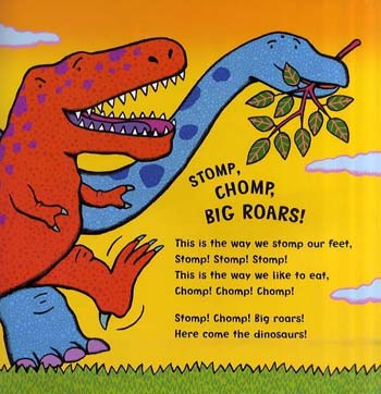 Stomp, Chomp, Big Roars! by Kaye Umansky, Nick Sharratt | Waterstones